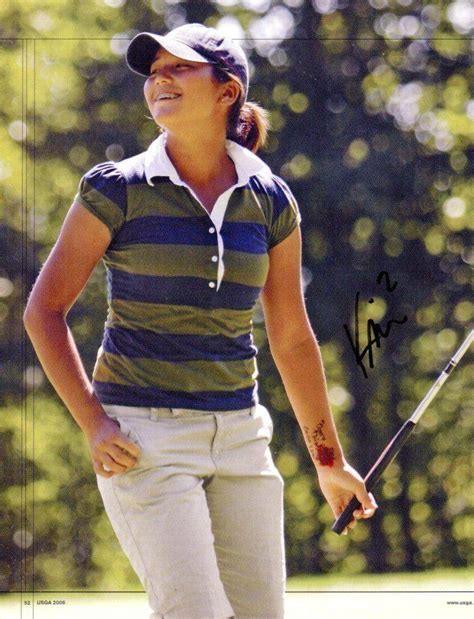 Kimberly Kim Autographed Full Page Magazine Photo