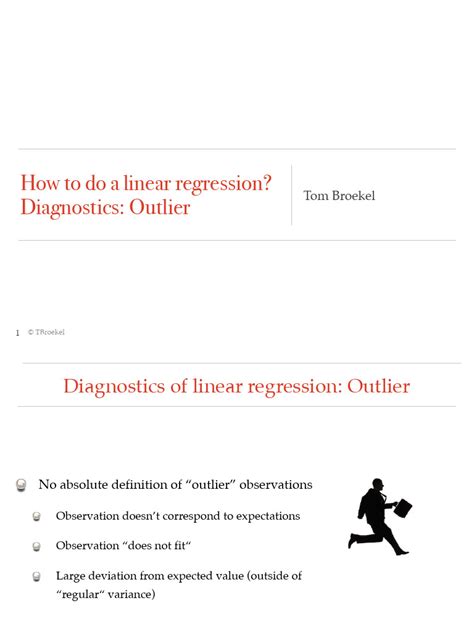Lesson 5 8 Linear Regression Outliers Pdf Regression Analysis Outlier