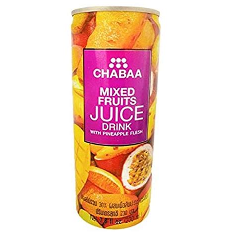 Chabaa Mixed Fruit Can Juice 230ml
