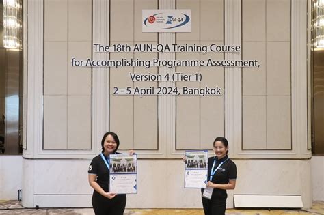 Qaac Attends Aun Qa Tier 1 Training In Bangkok Central Philippine