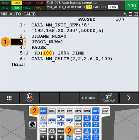 Fanuc Automatic Calibration