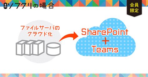 【sc事例】 Sharepoint Teams でファイルサーバをクラウド化 情シスレスキュー隊