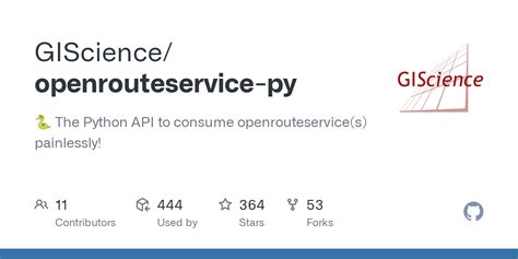 GitHub GIScience Openrouteservice Py Snake The Python API To Consume Openrouteservice S