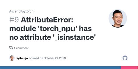 attributeerror module torch npu has no attribute isinstance