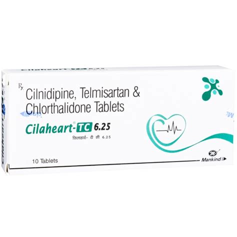 cilaheart tc 40mg 10mg 6 25mg tablet view usage side effects price