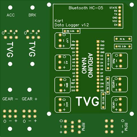Arduino Kart Data Logger Share Project Pcbway