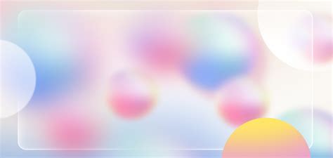 Frosted Glass Gradient Circular Gradient Yellow Simple Background Frosted Glass Gradient