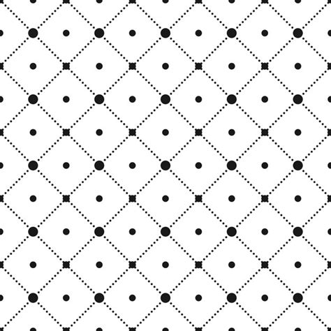 Premium Vector Seamless Vector Pattern The Dotted Lines Of The