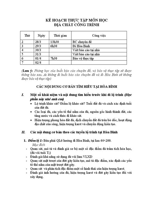 Thuc Tap Dia Chat Cong Trinh | PDF