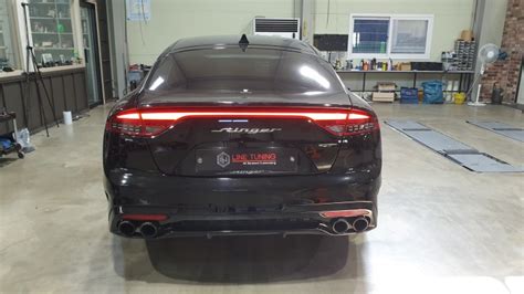 스팅어 마이스터 시퀀셜 Led테일램프 Led데루등 Led면방광 테일램프 시공 네이버 블로그