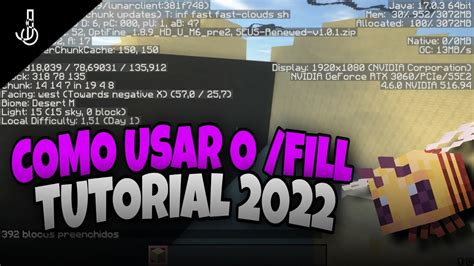 Como Usar O Comando Fill No Minecraft Tutorial Completo 2022 Java E Bedrock Youtube