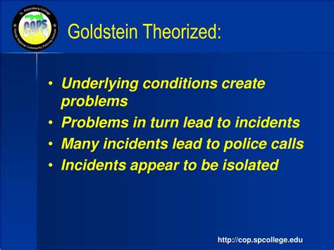 Ppt Community Oriented Policing Problem Solving Powerpoint Presentation Id 268161