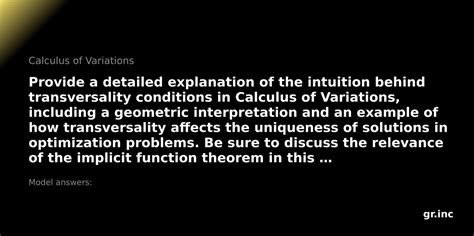 Provide A Detailed Explanation Of The Intuition B General Reasoning