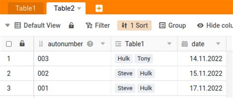 How To Sort A Related Records Column 6 By Cdb Columns Seatable