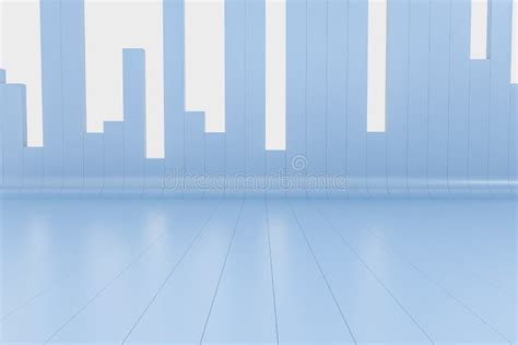 3d rendering graph chart background business graph stock illustration