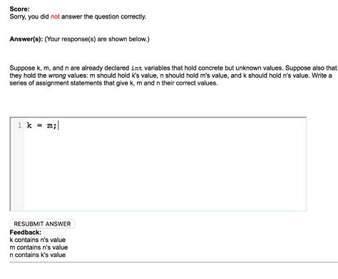 Solved I Am So Confused About The Swapping Value Thing