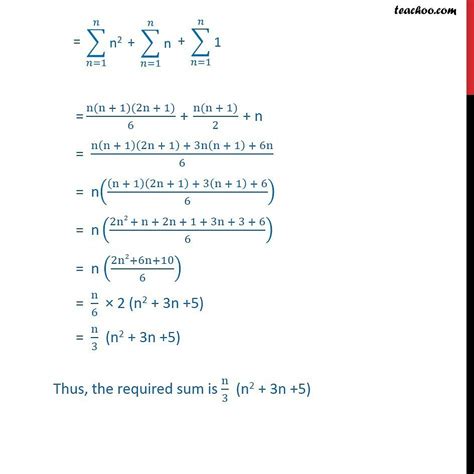question 11 find sum of series 3 7 13 21 31