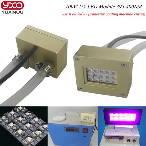 Aliexpress Com Buy 100w Uv Led Module UV GEL Curing Lamps PCB Exposure Machine Ultraviolet