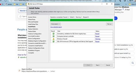 Sql Server Setup Failure An Item With Same Key Has Already Been Added