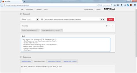Jersey 2x Web Service Using Jaxb Xml Example Benchresourcesnet