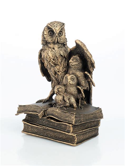 Купить Статуэтка Сова шкатулка Интерьер Вернисаж Истории статуэтки подарки