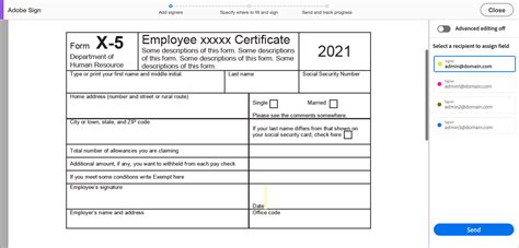 send documents for signature adobe acrobat