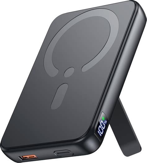 Hetp Magnetico Power Bank 10800mah Caricabatterie Portatile Wireless Pd 20w Usb C Ingresso