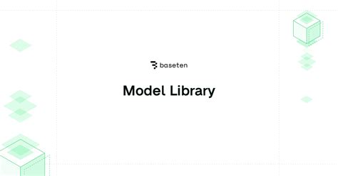model library baseten