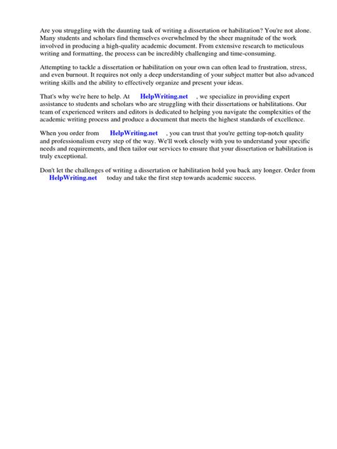 Dissertation Oder Habilitation Pdf Thesis