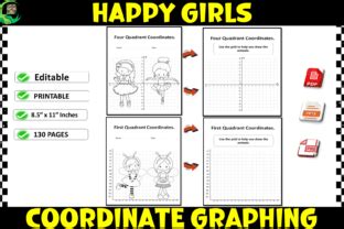 Girls Coordinate Plane Graphing Mystery Graphic By AME Creative Fabrica Girls Coordinate Plane Graphing Mystery Graphic By AME Creative Fabrica
