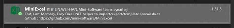 C 使用MiniExcel导入导出数据到Excel CSV文件 知乎