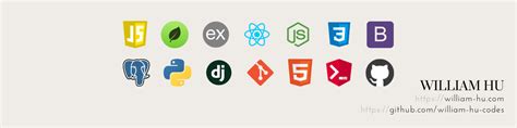 GitHub William Hu Codes William Hu Codes Config Files For My GitHub Profile