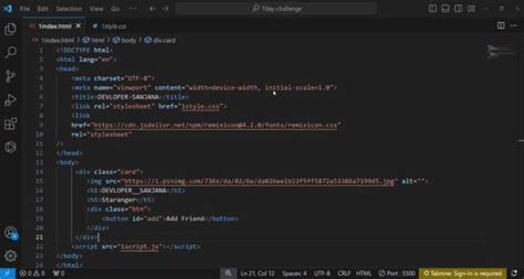 Video Sanjana Meena On Linkedin Html Css Js Projects Front
