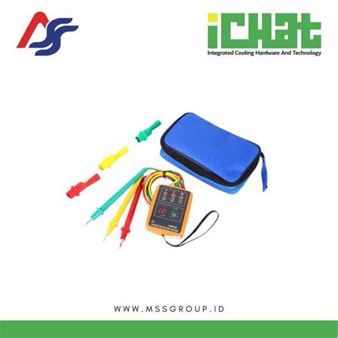 Jual Sm852b 3 Phase Detector Rotation Tester Sequence Meter Indicator Di Seller Ichat Air