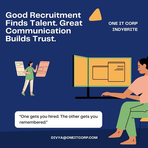 Why Good Recruitment And Great Communication Matter Divya Reddy