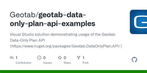 Geotab Data Only Plan Api Examplesgeotabdataonlyplanapiexamples