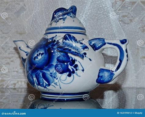 Посуда гжель картинки