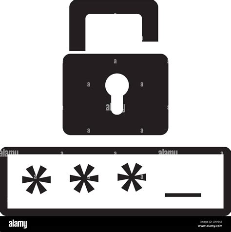 Password Login Code Unlock Stock Vector Image And Art Alamy