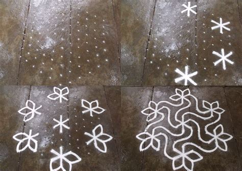 Rangoli Designskolam Sno 68 11 6 Pulli Kolam Interlaced Dots Kolam