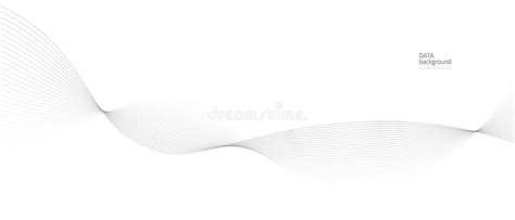 Grey Airy Particles Flow Vector Design Abstract Background Stock Vector Illustration Of