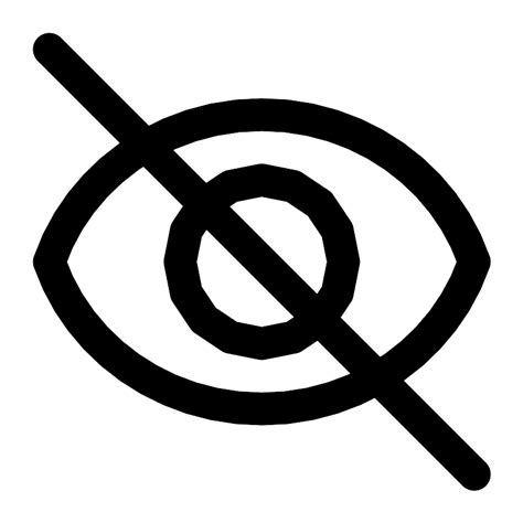 Disable Eye Inactive Vector Svg Icon Svg Repo