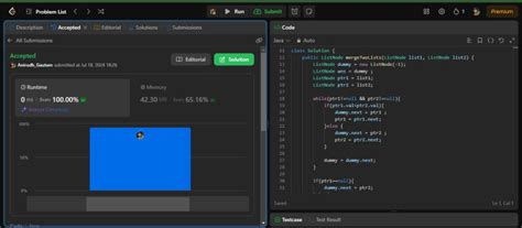 Day62 Merge Two Sorted Lists In Dsawithedslash Anirudh Gautam