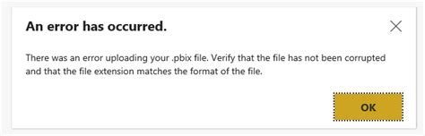 Solved Unable To Save Or Upload Pbix File In Power Bi Re
