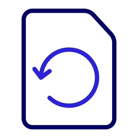 Restore Settings Generic Color Outline Icon