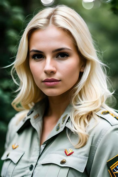 Download Ai Generated Woman Military Woman Royalty Free Stock Illustration Image Pixabay