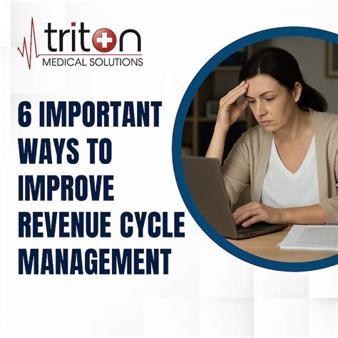 6 Important Ways To Improve Revenue Cycle Management Triton Medical Solutions