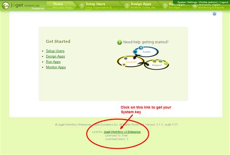 How To Activate Your Joget Workflow Enterprise License Knowledge
