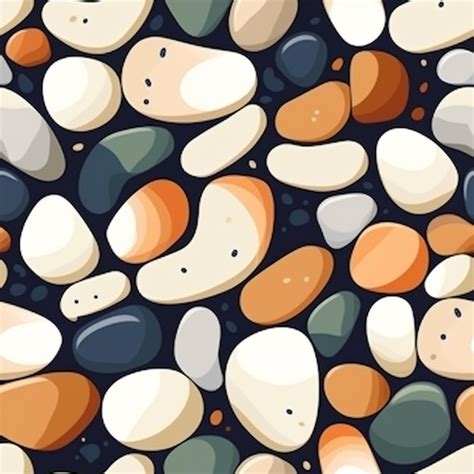 Premium Ai Image A Close Up Of A Bunch Of Rocks On A Black Background Generative Ai