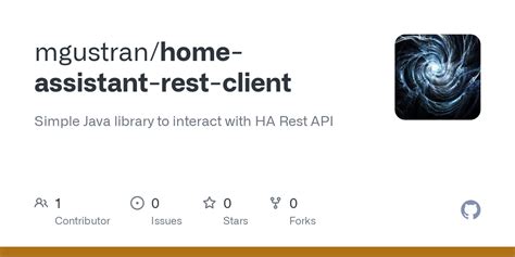 github mgustran home assistant rest client simple java library to interact with ha rest api