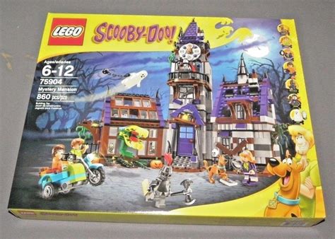 Lego Scooby Doo Mystery Mansion Set 75904 W Shaggy Scooby Velma